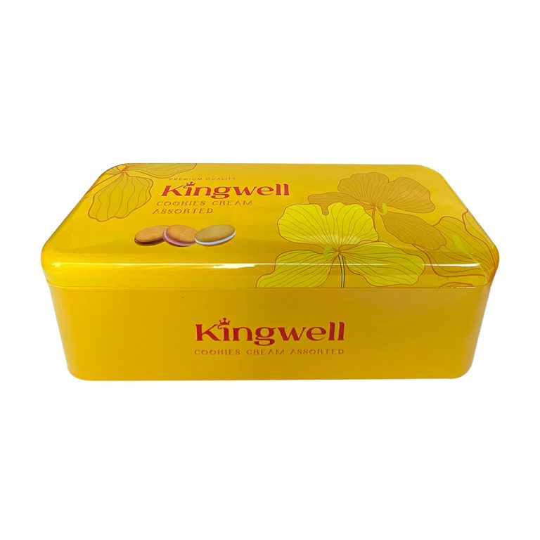 Bánh Quy Kingwell Hộp sắt 196g - Hợp Phát Foods