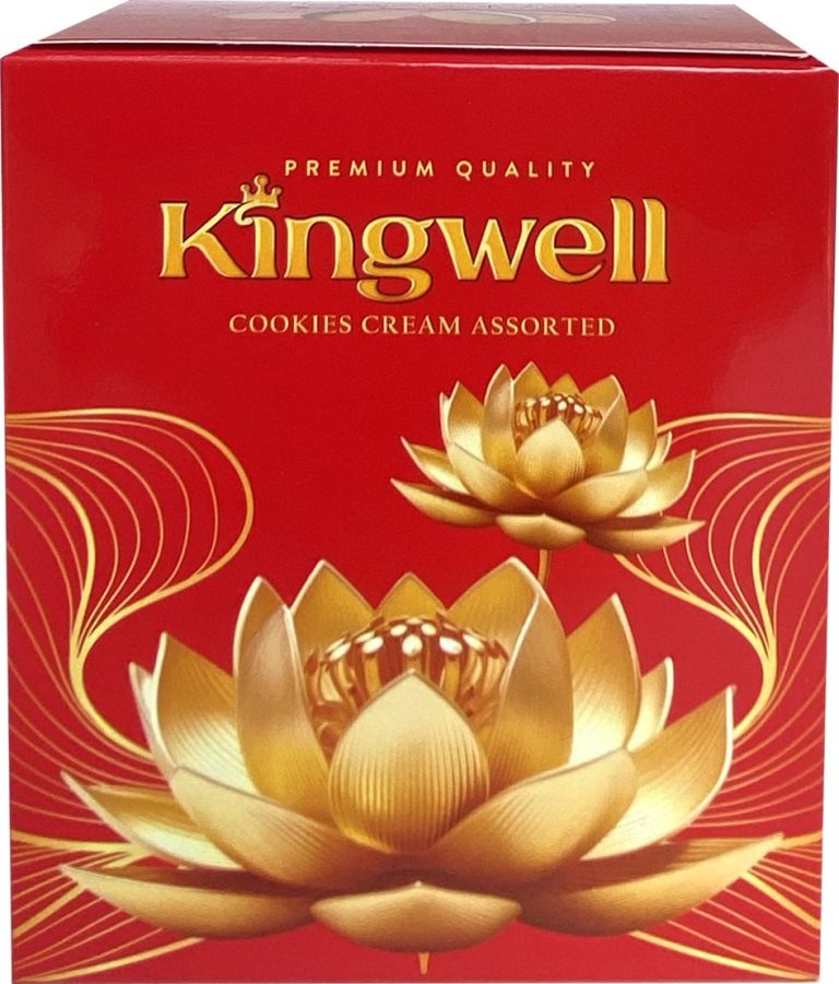 Bánh Quy Kingwell Hộp Giấy Màu Đỏ 56g - Hợp Phát Foods